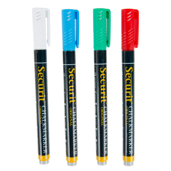 American Metalcraft BLSMA100V4CO Securit All-Purpose Mini Tip Chalk ...