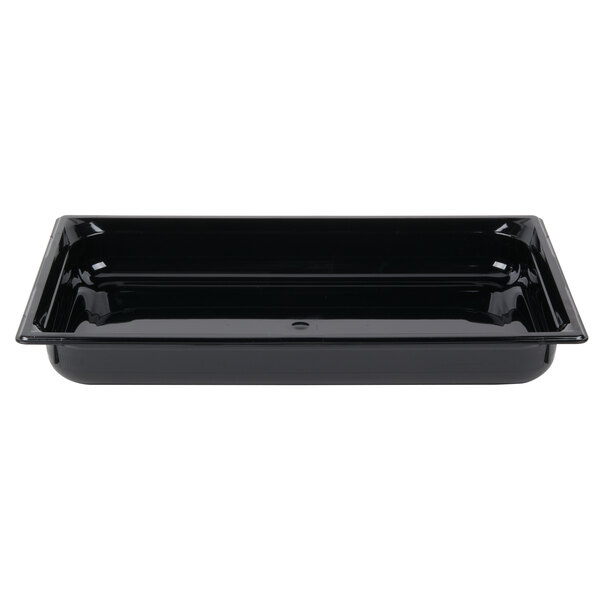 Vollrath 8002420 Super Pan® Full Size Black Polycarbonate Food Pan - 2 ...