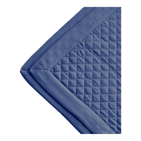 Berkshire Hospitality Radiance 76" x 110" Twin Size Persian Blue 100% ...