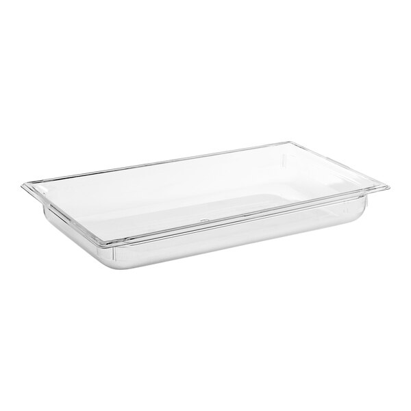 Vollrath 8002410 Super Pan® Full Size Clear Polycarbonate Food Pan - 2 ...