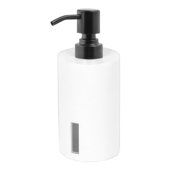 room360 Miami 10 oz. Shell Soap Dispenser with Matte Black Pump Top - 6 ...