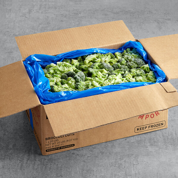 IQF Grade A Broccoli Florets 20 lb.