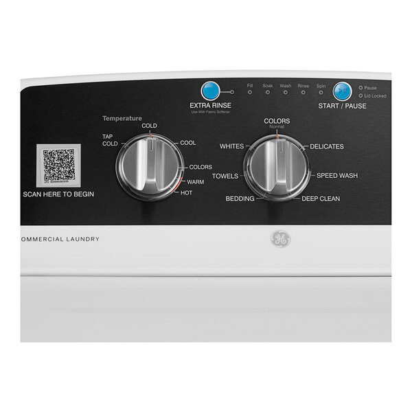GE VTW525ASRWB 4.2 cu. ft. Top Load Electric Commercial Washer - Free ...