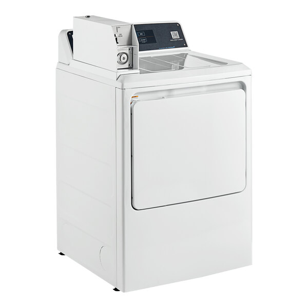 GE VTD56EASVWBCOIN 7.4 cu. ft. Front Load Electric Commercial Dryer ...