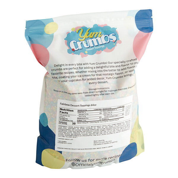 Yum Crumbs Rainbow Fruit Crumb Topping 4 lb.