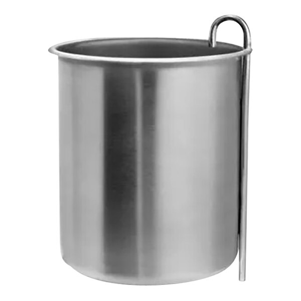 Dipwell D6D 6 1/8" Round Deep Drawn Drop-In Ice Cream Dipper Well with ...
