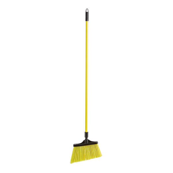O-Cedar Commercial MaxiSweep 91354-12 13" Yellow Angle Broom with ...