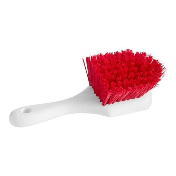 O-Cedar Commercial 254-12 9" Red Polyester Utility Brush