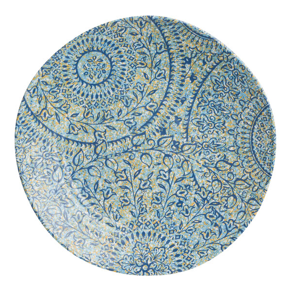Creations from Steelite Solano 9" Melamine Azure Plate - 12/Case