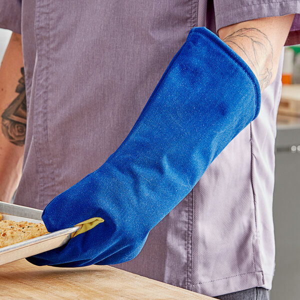 Tucker Safety Products BurnGuard 18" Blue Nomex® Conventional-Style ...