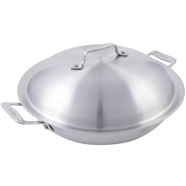 Bon Chef 60015 Cucina 12" Stainless Steel Chef's Pan with Lid and 2 ...
