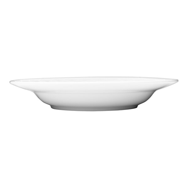 Libbey Samira 10 oz. White Wide Rim Porcelain Soup Bowl - 12/Case