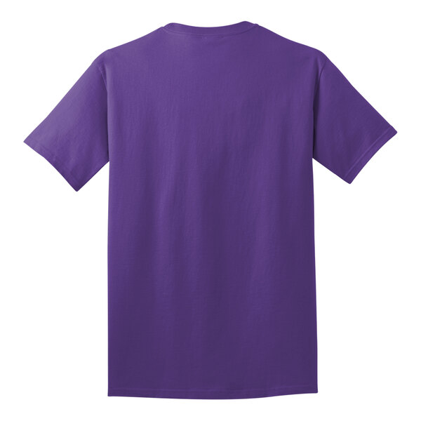 Port & Company® PC54 Unisex Team Purple Short Sleeve T-Shirt - Cotton