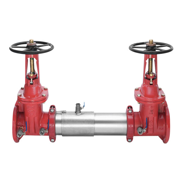 Watts 0111512 757-OSY 4" Double Check Valve Backflow Preventer Assembly ...