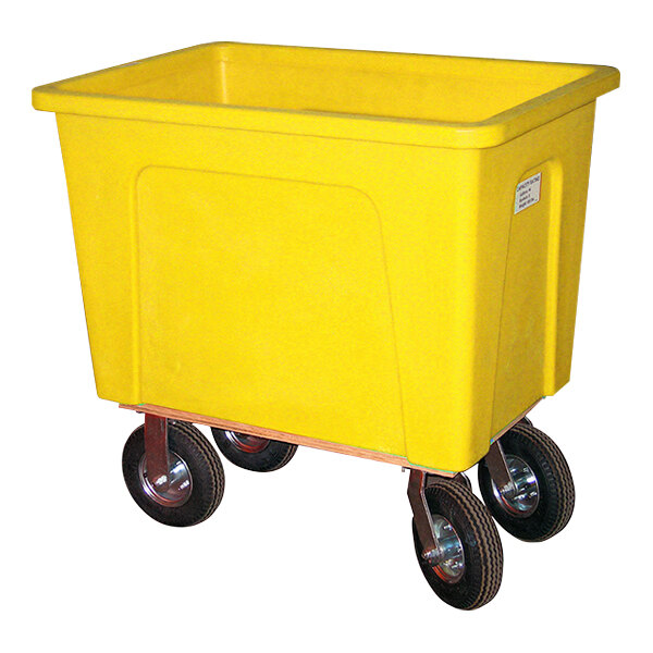 Wesco Industrial Products 272550 4 Bushel / 32 Gallon Yellow ...