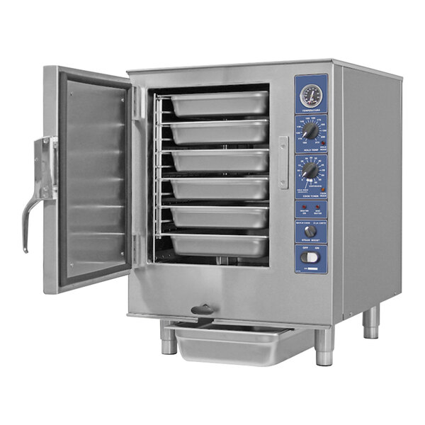 Sterling Manufacturing SPG-6MFLP 6-Pan Stainless Steel Countertop ...