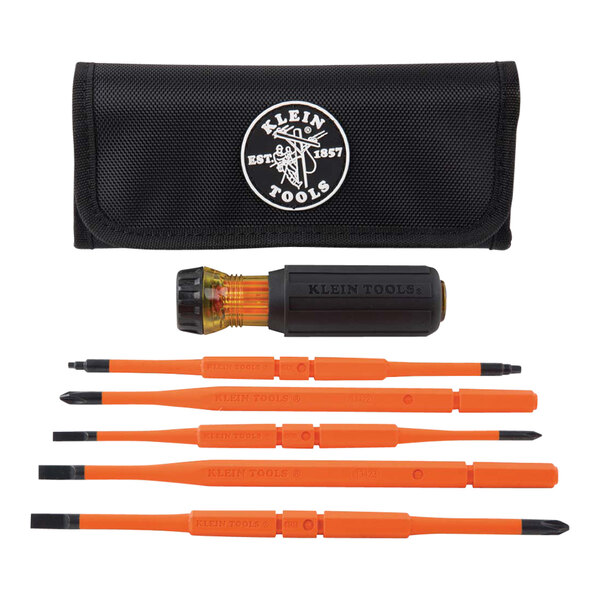 Klein Tools 8-in-1 Insulated Interchangeable Screwdriver Set 32288