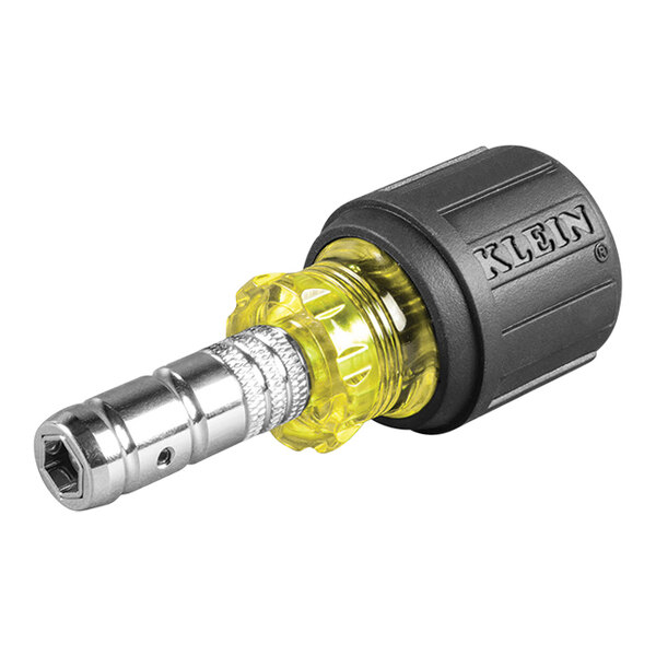Klein Tools Slide Driver 2-in-1 1/4" and 5/16" Hex Head Nut Driver with ...