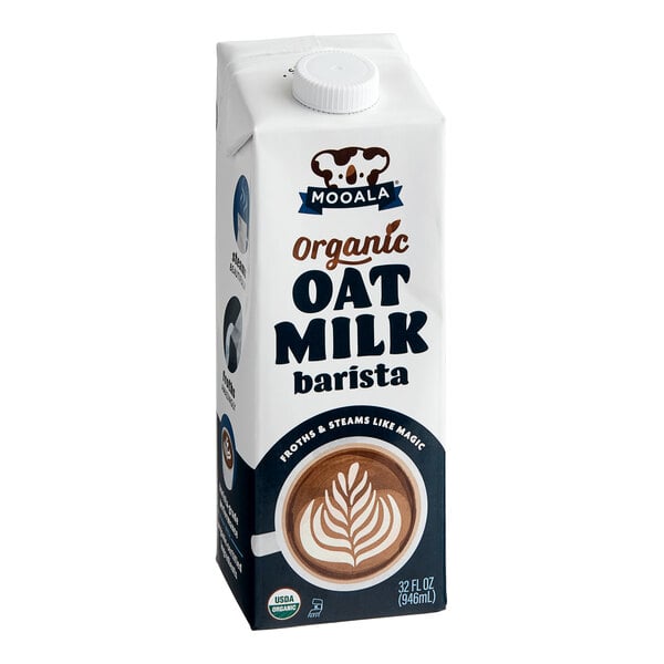 Mooala Organic Barista Oat Milk 32 fl. oz. - 6/Case