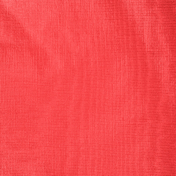 Intedge 60" Round Red Solid Vinyl Table Cover with Flannel Back