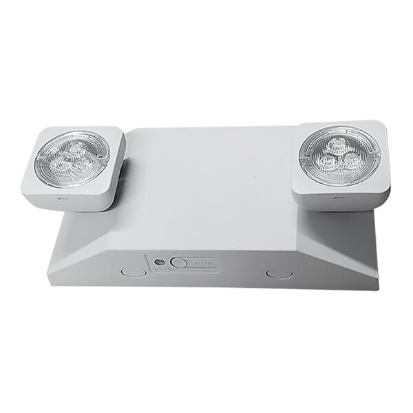 CLS White Low-Profile Dual Head Thermoplastic Remote-Capable LED ...