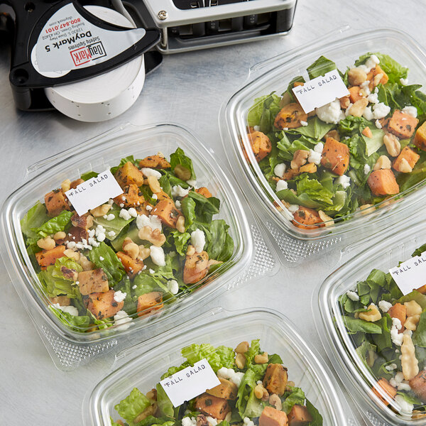 DayMark DuraMark™ 1 3/16" x 3/4" Permanent White Date Coder Label for ...