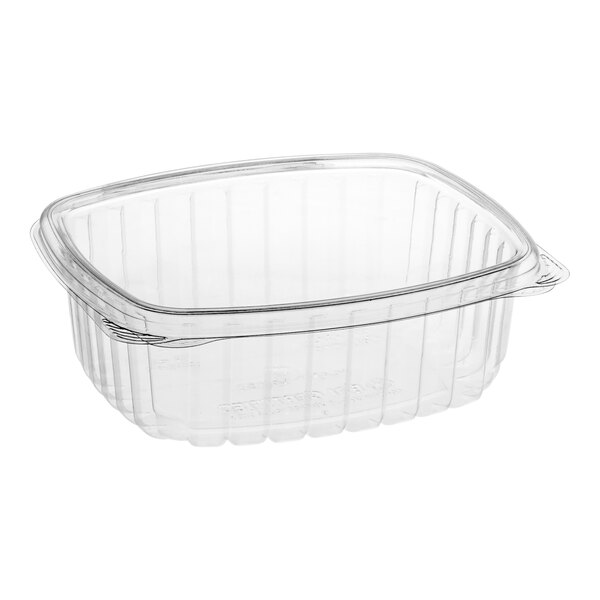 Good Natured 32 oz. Clear PLA Multi-Purpose Clamshell Package - 200/Case