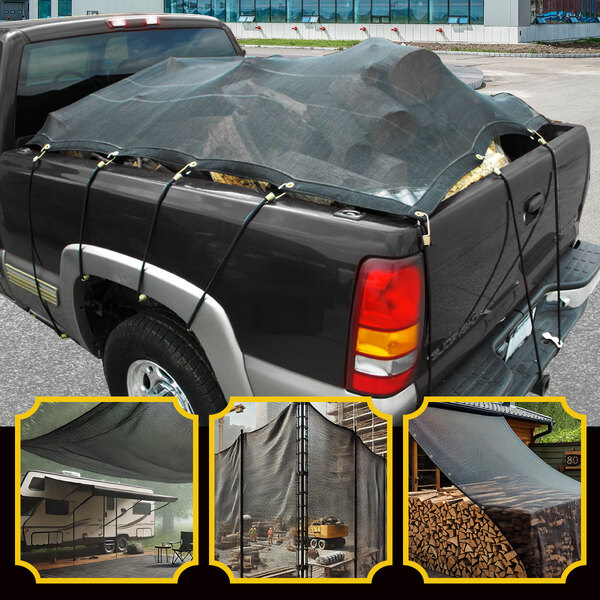 Core Tarps 16' x 30' Black Super Heavy-Duty Weatherproof 7.5 oz ...
