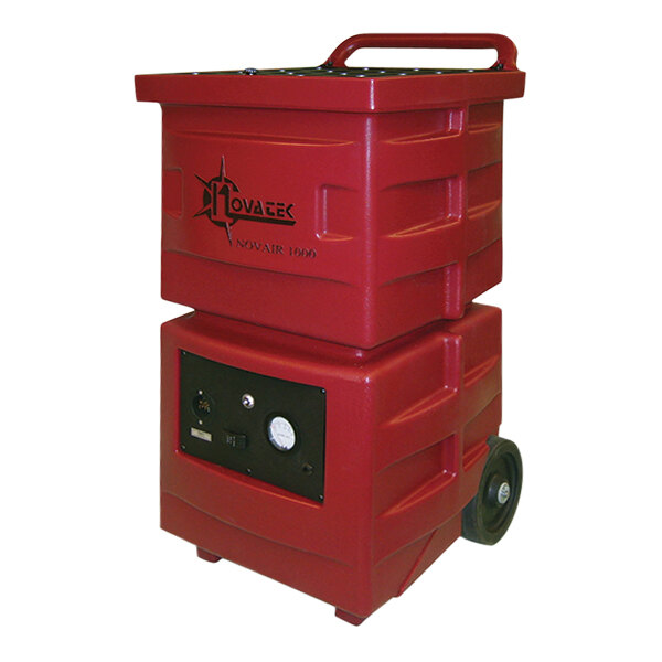 Novatek Novair 1000 20" x 23" x 40" Portable 2-Speed HEPA Air Scrubber ...