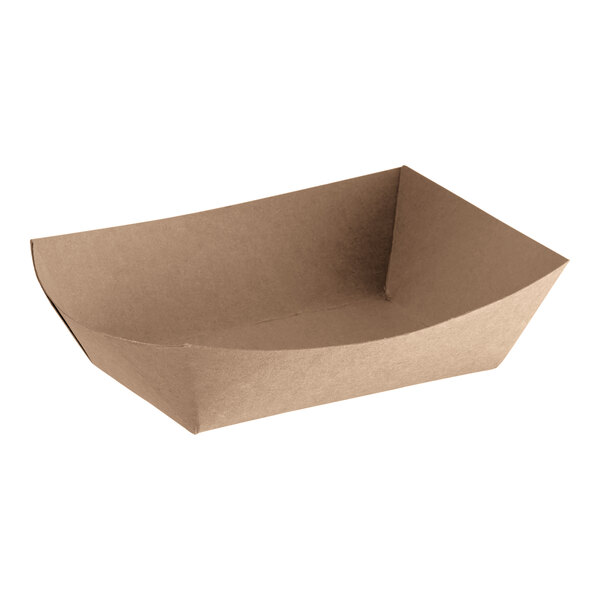 Southern Champion #200 2 lb. Kraft Paper Food Tray - 1000/Case