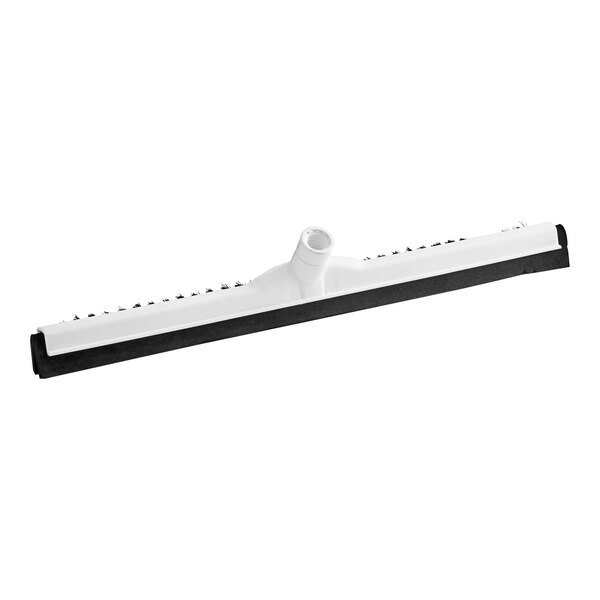 Ettore Wipe'n Dry 48322 22" Floor Squeegee with Splash Guard and Brush