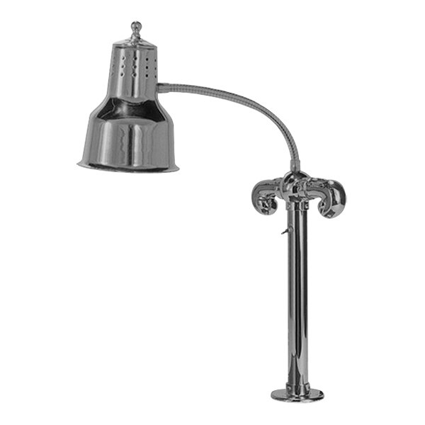 Hanson Heat Lamps SL-600-FM-CH-BOT-120V 9"-27" Chrome 600-Style Single ...