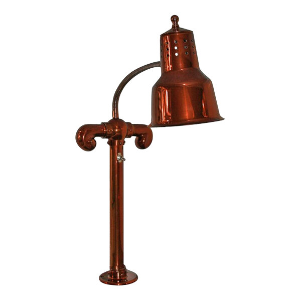 Hanson Heat Lamps SL-600-FM-SC-BOT-120V 9"-27" Smoked Copper 600-Style ...