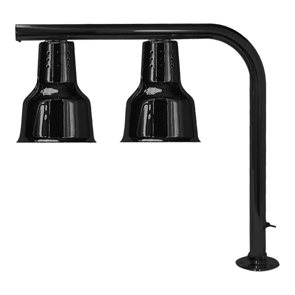 Hanson Heat Lamps FLD-600-FM-BK-BOT-120V 21 1/2" x 6 3/4" x 20 1/2 ...
