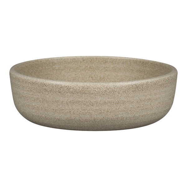 RAK Porcelain Rakstone Selva 23.65 oz. Gray Porcelain Bowl - 4/Case