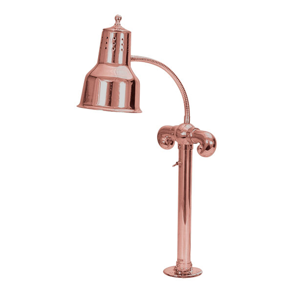 Hanson Heat Lamps SL-600-FM-COP-BOT-120V 9"-27" Copper 600-Style Single ...