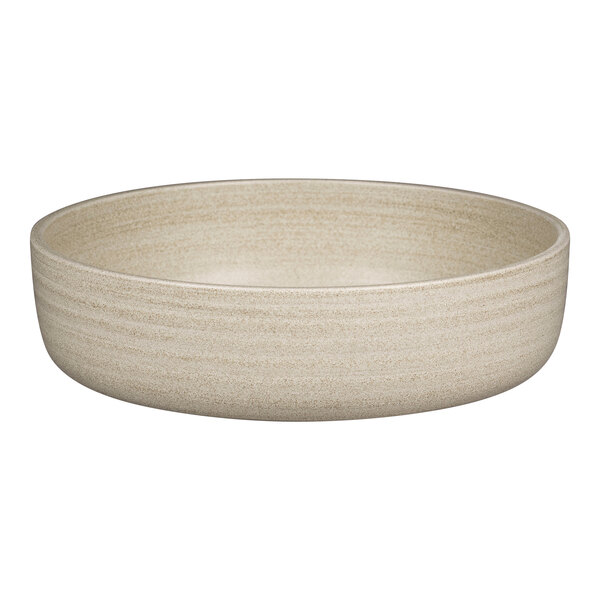RAK Porcelain Rakstone Selva 91.29 oz. Gray Porcelain Bowl - 2/Case