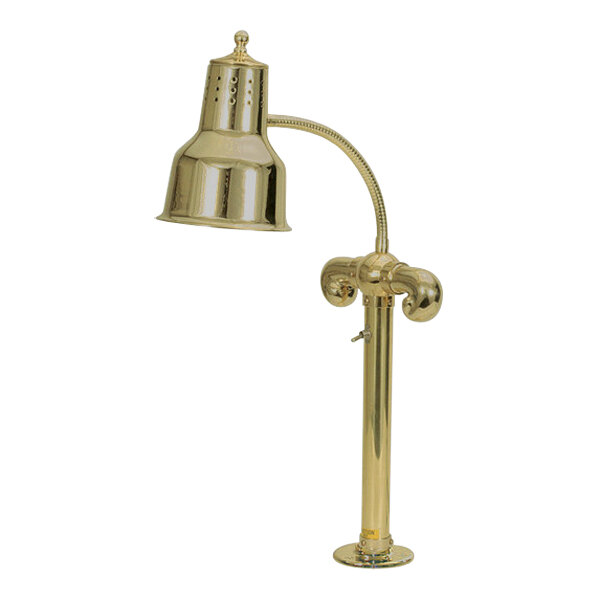 Hanson Heat Lamps SL-600-FM-BR-BOT-120V 9"-27" Brass 600-Style Single ...
