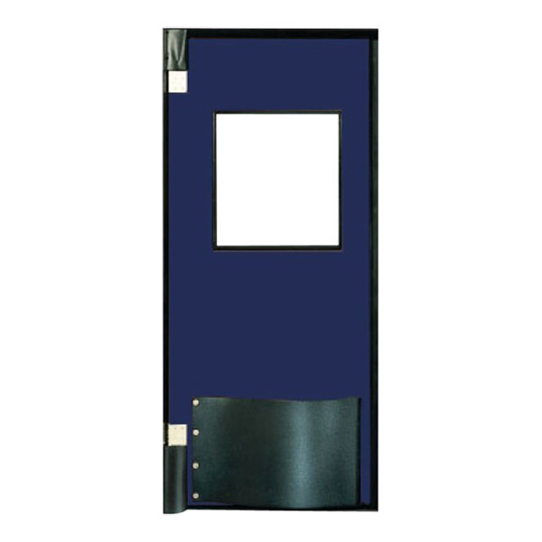 Chase Doors Durulite Industrial 30" x 84" Blue Ultra Heavy-Duty Single ...