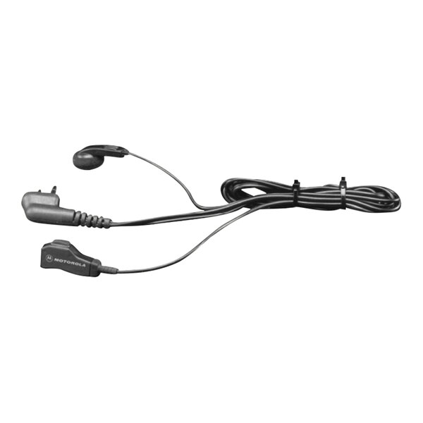 Motorola 53866 Earbud with PTT Clip Microphone for CLS, RM, and DTR Series