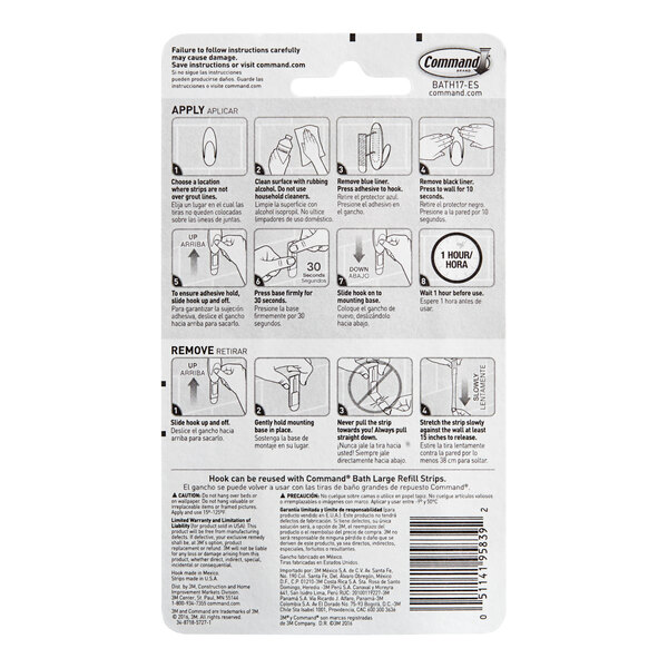 3M Command™ 7000144760 5 lb. Large White Towel Hook
