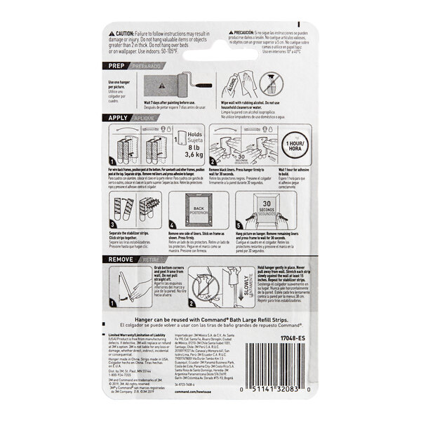 3M Command™ 7100046120 8 lb. Jumbo Universal Picture Hanger