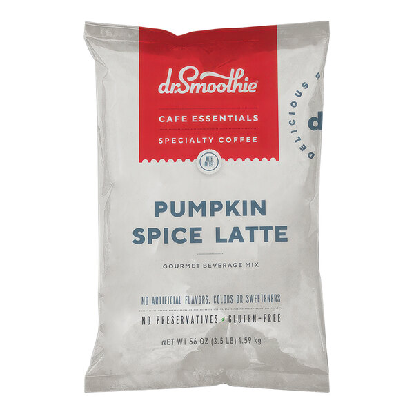 Dr. Smoothie Cafe Essentials Pumpkin Spice Latte Beverage Mix 3.5 lb.
