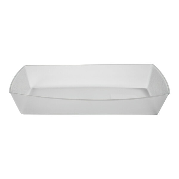 GET Eco-Takeouts 6" x 4" x 1 7/16" Clear Reusable Take-Out Rectangular ...