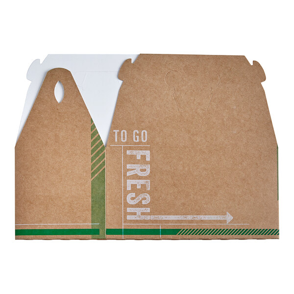 Innopak To Go Fresh 9 1/2" x 5" x 5" Barn Take-Out Lunch Box / Chicken ...