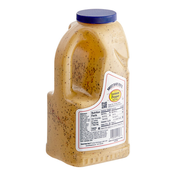 Sweet Baby Ray's Lemon Pepper Wing Sauce 0.5 Gallon