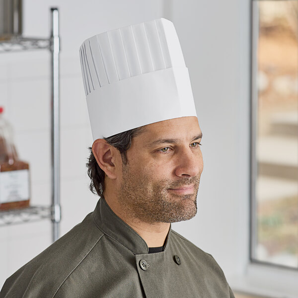tall chef hat