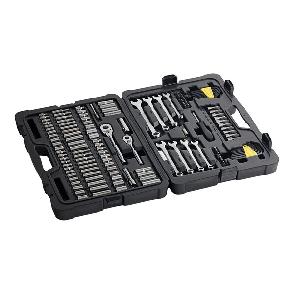 Stanley 1/4"-3/8" 145-Piece Master Drive Mechanic's Tool Set with ...