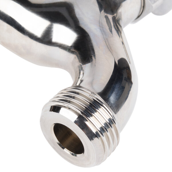 T&S B-0709-JJ Wall-Mount Self-Closing Hose Bib Faucet with Four Arm Handle