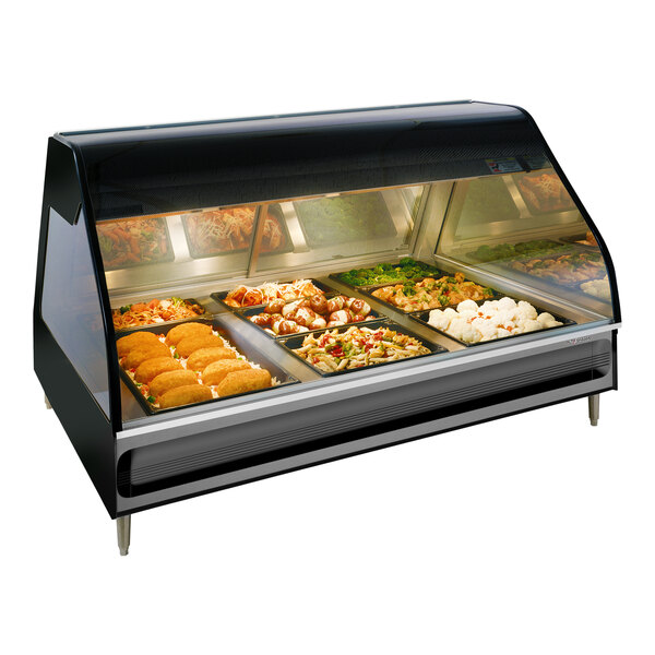 Alto-Shaam ED3-48 48" Stainless Steel Countertop Heated Display Case - 240V